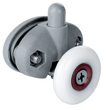 Quality 5-6mm Thick Curved Shower Door Rollers Replacement Bottom Rollers for sale