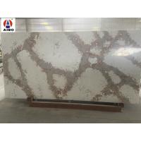 Quality Anti Penetration Nature Marble Look Quartz Stone Kitchen Countertop Material for sale