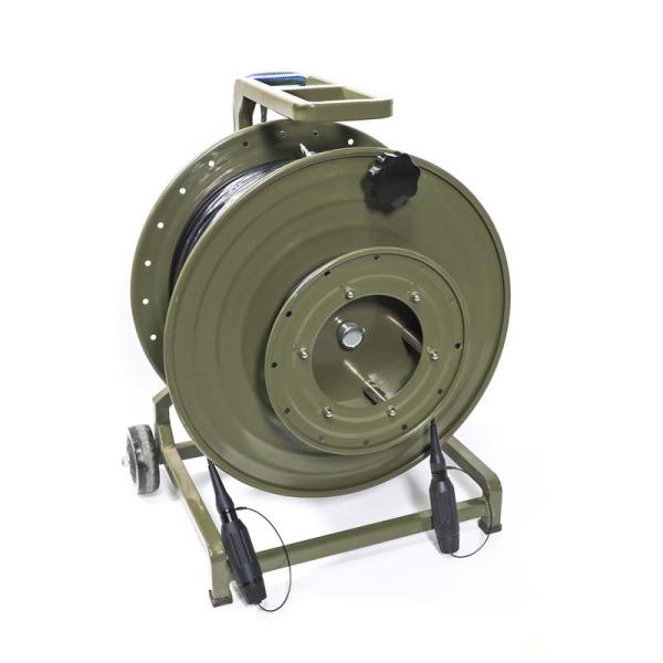 Quality Tactical waterproof fiber cable Hermaphroditic Interconnection Expanded Beam for sale