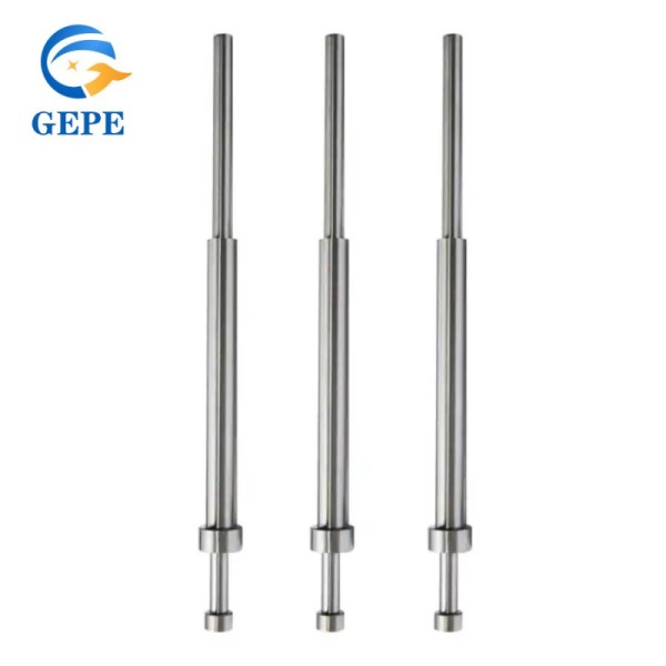 Quality SKH51 Thin Walled Stepped Ejector Sleeves Non Standard Ejector Pins Injection for sale