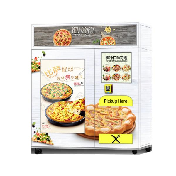 Quality 24 Hour Pizza Vending Machine With 3000W Oven ODM Brand for sale