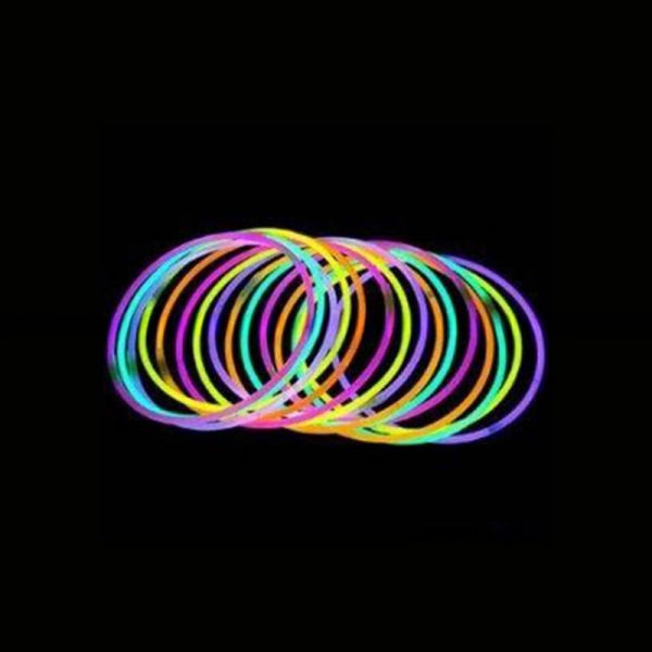 Quality 2022 Party Favor Glow Stick Necklace with Assorted Colors and Non-Radioactive for sale