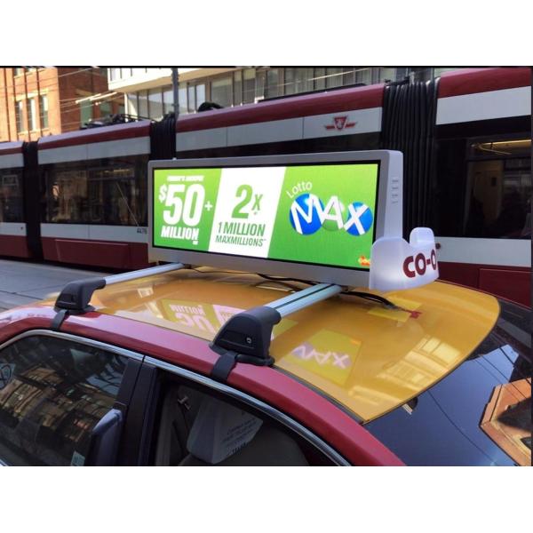 Quality 4500nit Taxi Roof LED Display for sale