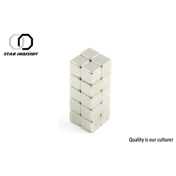 Quality Small N50 Cube Neodymium Permanent Magnets 5mm X 5mm Most Powerful for sale