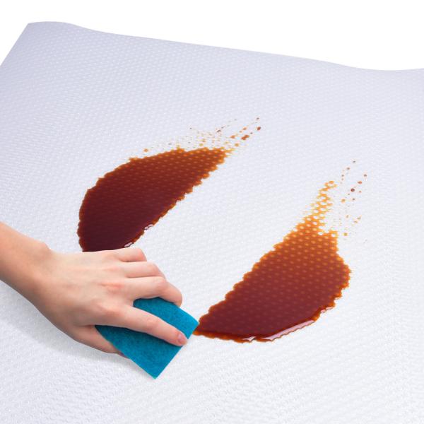 Quality Transparent Fridge Mat Liner 30*45cm Customizable Size Waterproof and Mildew for sale