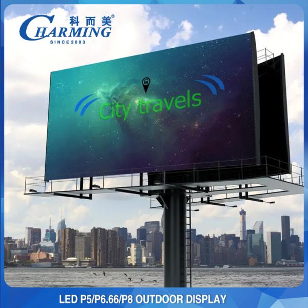 Quality SMD3535 Outdor LED Video Wall IP65 Fast Lock Structure 2K 4K Display for sale