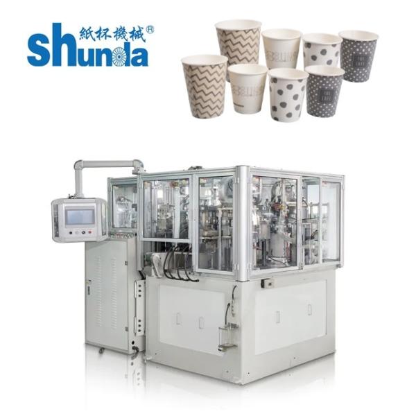 Quality 50HZ Automatic Paper Cup Machine , High Speed Paper Cup Forming Machine electric for sale