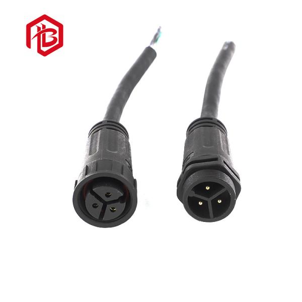 Quality Led Lighting Waterproof IP68 Power Signal 5PIN Cable Connector M25 Wire To Wire Plastic Male Female Circular Plastic Connector for sale