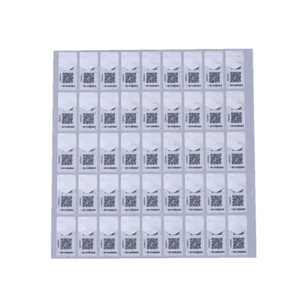 Quality Offset Printing Holographic Sticker Labels Durable And Cost-Effective for sale