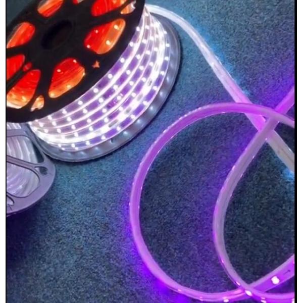 Quality 50m roll Christmas light strip DC24v SMD5050 LED strip RGB led light WIFI smart for sale