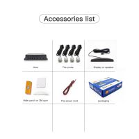 Quality RoHS Vehicle Detection Parking Sensor Systems Quake Proof 2.5W Power for sale