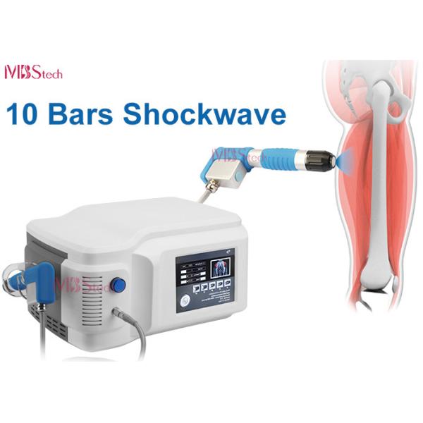 Quality 10 Bars Eswt Shockwave Therapy Equipment Ed Shock Wave Machine for sale