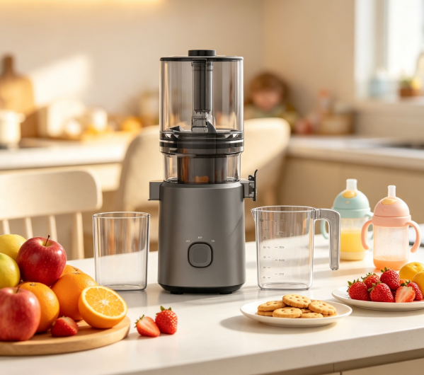 Quality Fresh Smart HJ303 Extra-Wide Slow Masticating Juicer – 155mm Chute for Whole for sale