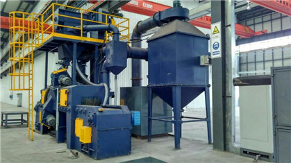 Quality ISO9001 Wire Mesh Shot Blasting Machine Sheets Dishes Cleaning for sale