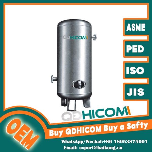 Quality Pressure Balance Vertical Air Storage Tank Carbon Steel For Factory Use ASME Approved for sale