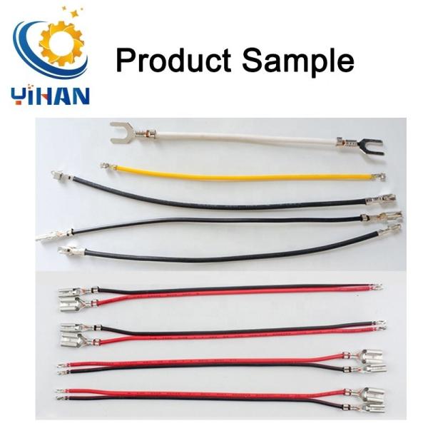 Quality 4000PCS/h High Productivity Two Heads Crimping Machine for Copper Cable Wire for sale