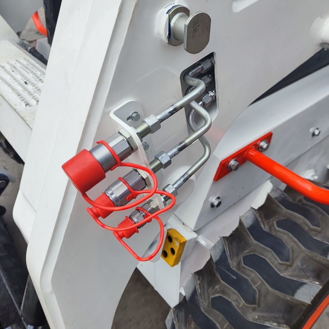 Small Forklift Slip Loader Multi-Function Diesel Loader Skid Steer Loader