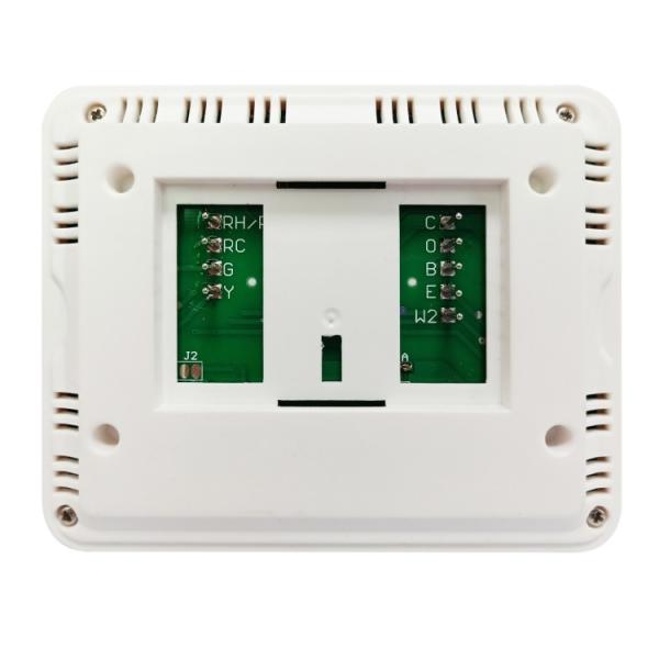 Quality 24 V LCD Electric Programmable Heat Pump Thermostat With Emergency Heat for sale