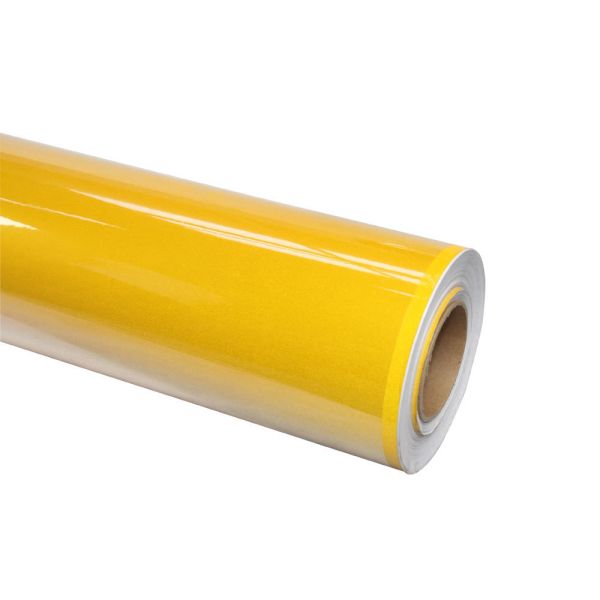 Quality Reflective Sheeting Vinyl for Business Signs and Glass Bead Technology for sale