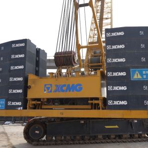 Quality mobile Used 300T Crawler Crane Makes Construction More Convenient Faster for sale