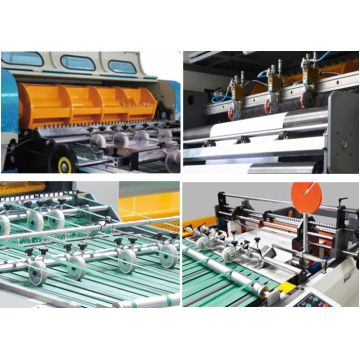 Quality Servo Rotary Automatic Paper Roll To Sheet Cutting Machine 1400mm Width for sale