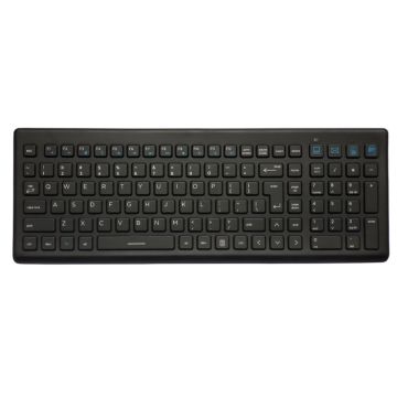 Quality Ergonomics Silicone Wireless Medical Keyboard 106 Keys With Back Pad for sale