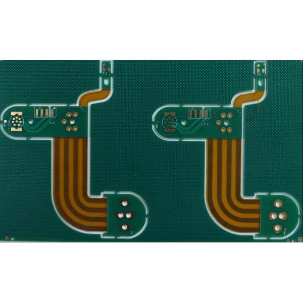Quality Custom Green Solder Mask Rigid Flex PCB Prototype& Mass Production for Wearable for sale