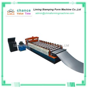 Quality T1mm Glazed Tile Roll Forming Machine 7300x1550x1200mm for sale