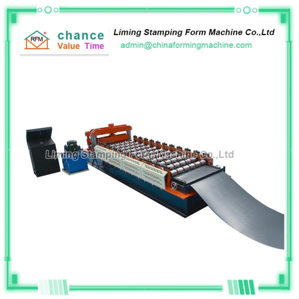 Quality T1mm Glazed Tile Roll Forming Machine 7300x1550x1200mm for sale