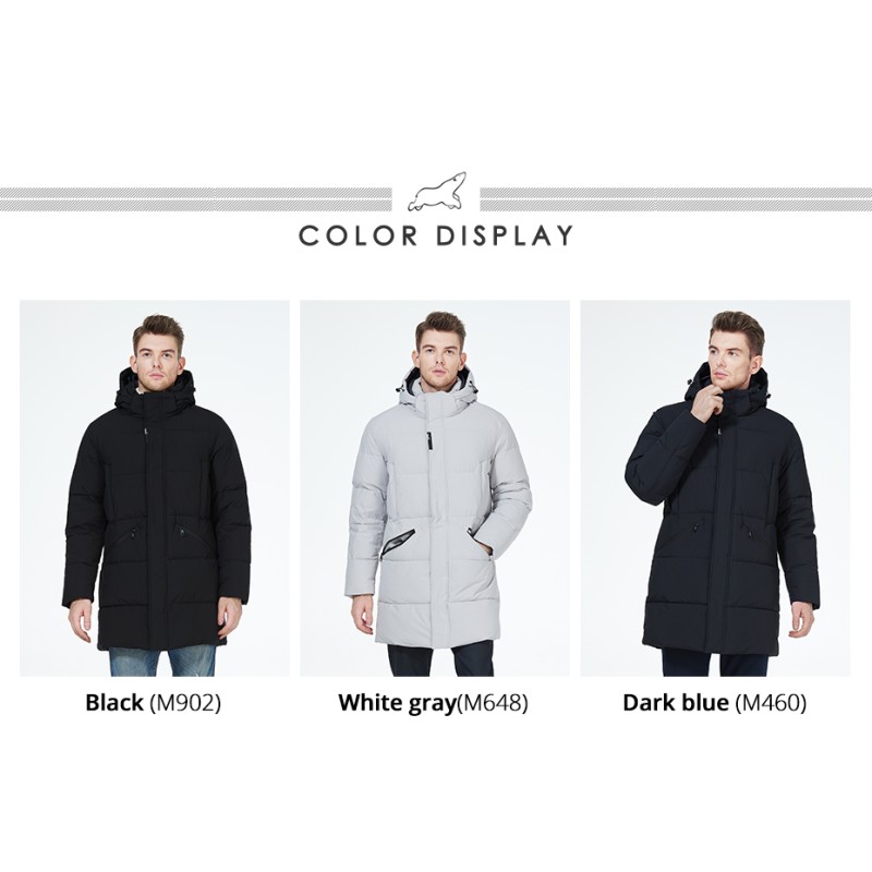 four pockets, , long coat,man winter coat,black coat,business style, thick coat, light colour