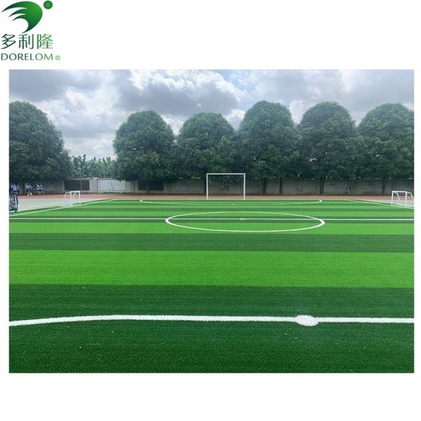 Quality 2.2-2.5kg PE Monofilament Artificial Grass for Football Field Durable and Long for sale