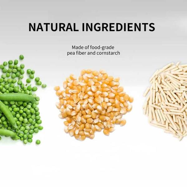 Quality Pure Plant Based Tofu Cat Litter Fast Clumping Water Soluble for sale