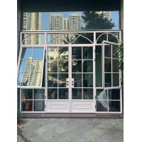 Quality 5+20A+5 Insulating Glass Outdoor French Door With 2.0mm Thermal Break Aluminum for sale