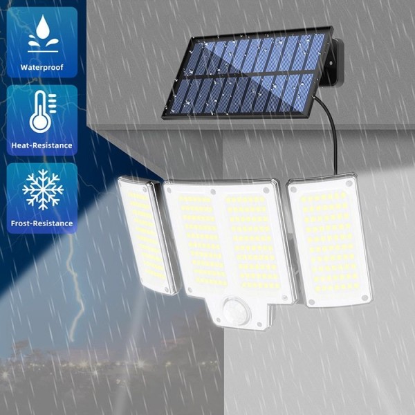 Quality Solar Powered Led Outdoor Security Spot Lights with Motion Sensor for sale