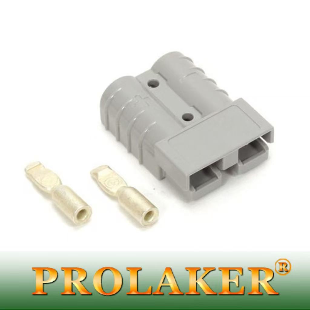 Quality SC50 50A 600V Bipolar Forklift Battery Connector PC110U Quick Connect Plug IP20 for sale