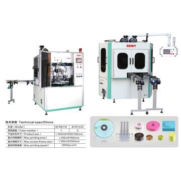 Quality 2 Station Multi Colour Digital Printing Machine , CE 3000pcs/Hr Flat Screen for sale