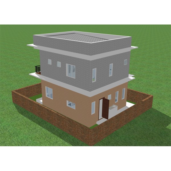 Quality Lightweight Prefab Steel Villa Duplex Steel Frame Apartment Building Galvanized for sale