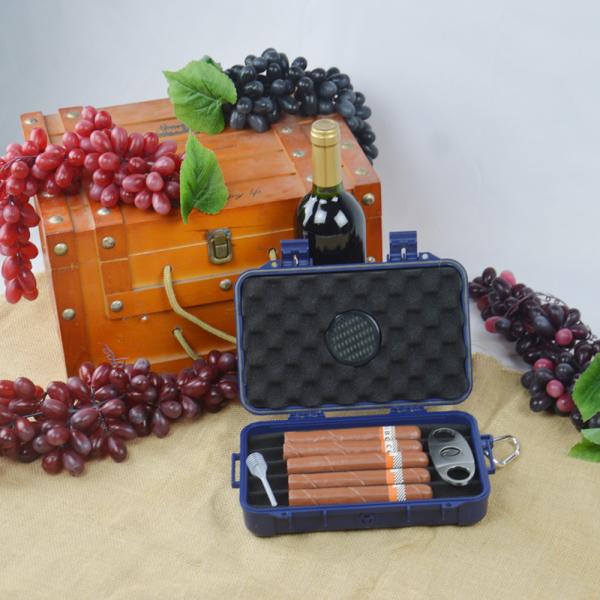 Quality Waterproof IP67 Humidor Cigar Box For 5pcs  Cigar for sale