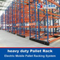 Quality Heavy Duty Electric Mobile Pallet Racking System for sale