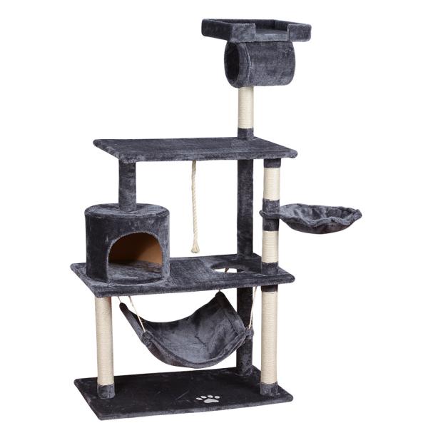 Quality Dark Grey Detachable Sisal Cat Scratching trees toys for sale