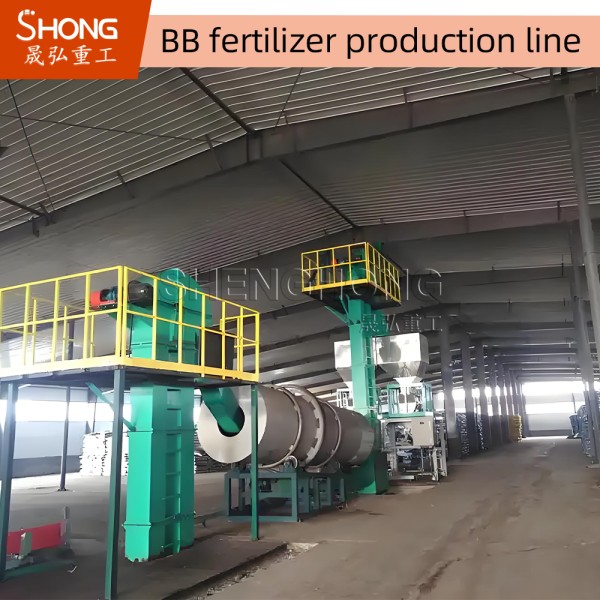 Quality Customized Voltage 15-22kw High Precision BB Fertilizer Production Line for Bulk Blending Fertilizer Plant for sale