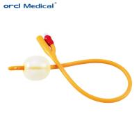 Quality ORCL Silicone Coated Latex Foley Catheter 10cc Balloon Disposable for sale