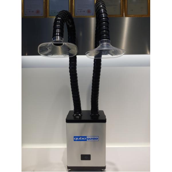 Quality Lightweight 1800Pa Hair Salon Soldering Laser Marking Fume Extractor for sale