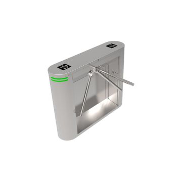 Quality Automatic Waist Height Turnstiles Security Turnstile Gate For Museum / Bank for sale