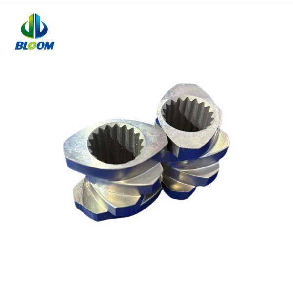 Quality ZSK Twin Extruder Parts Screw Elements For Lithium Battery Slurry Production for sale