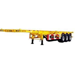 Quality Maximum Load Capacity of 50T Truck Trailer's Semi-Trailer for Container for sale