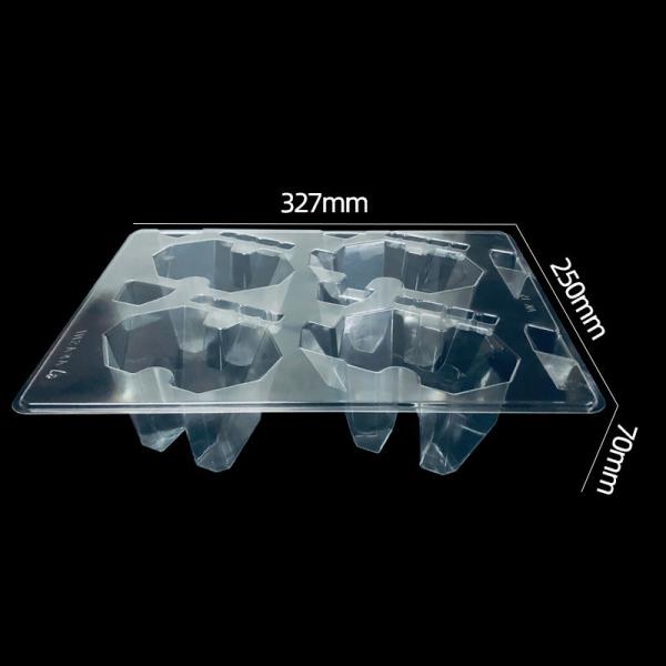 Quality Transparent PET Turnover Plastic Packaging Blister Tray for Automobile for sale