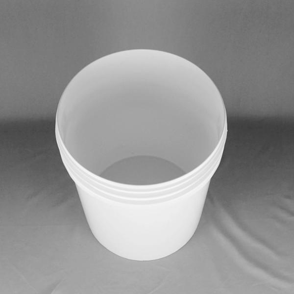 Quality Plastic White Round Paint Bucket 20L for sale
