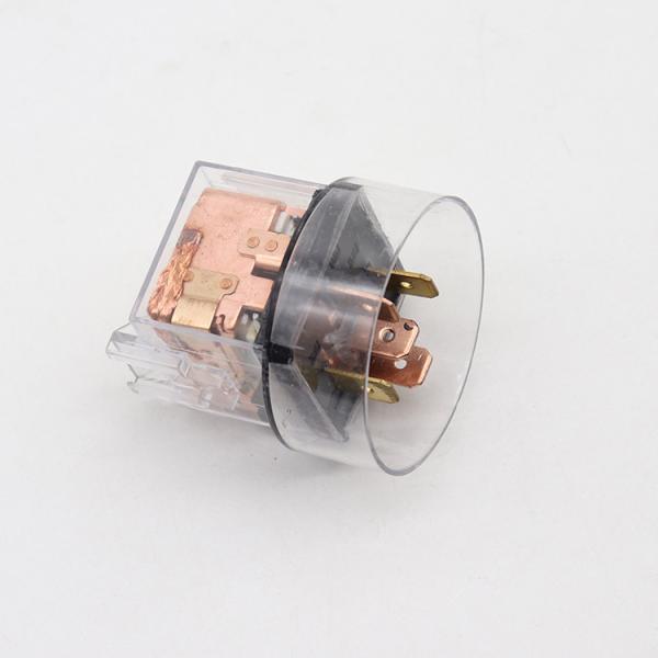 Quality Round Transparent Cover 40A 80A 12V 14V 24V 5PIN SPDT Automotive Dual Contact for sale