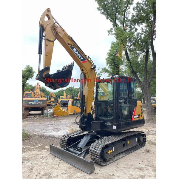 Quality Strong Power and Hydraulic Stability SANY SY55C Used Mini Crawler Excavator in for sale